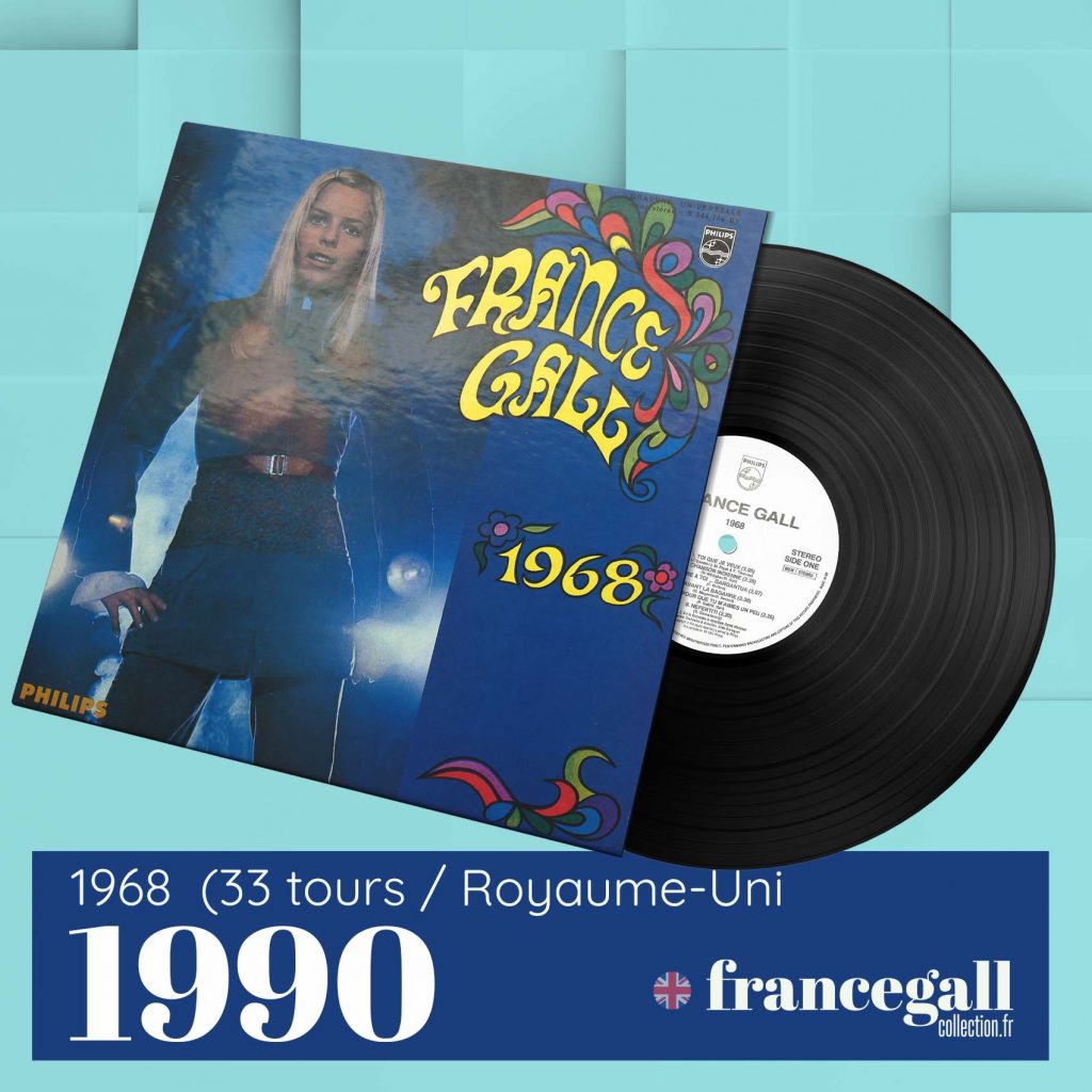 33t - 1968 (Royaume-Uni 🇬🇧) - 1990 - France Gall Collection