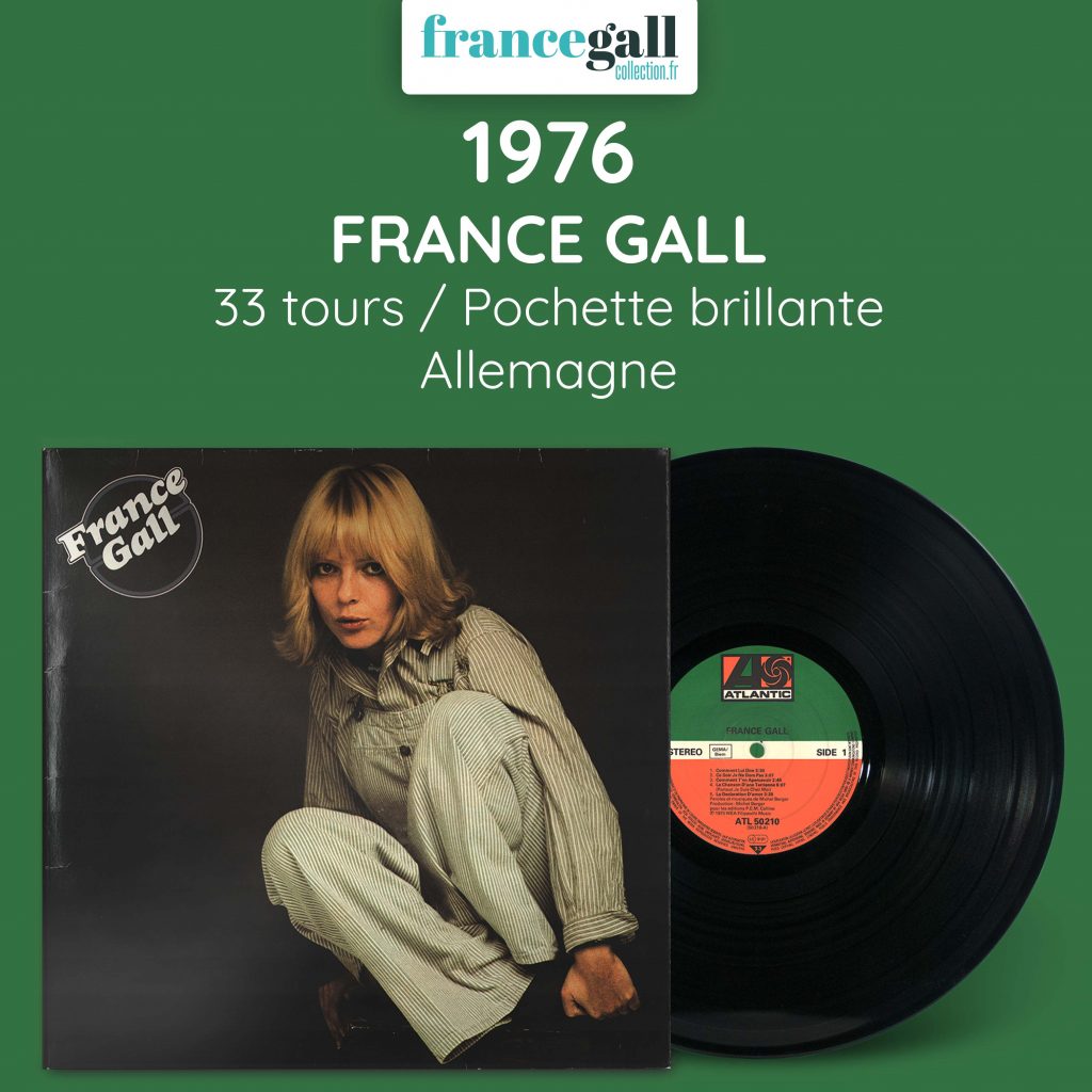 France Gall | 1er album | France Gall (Pochette mate - Allemagne 🇩🇪)
