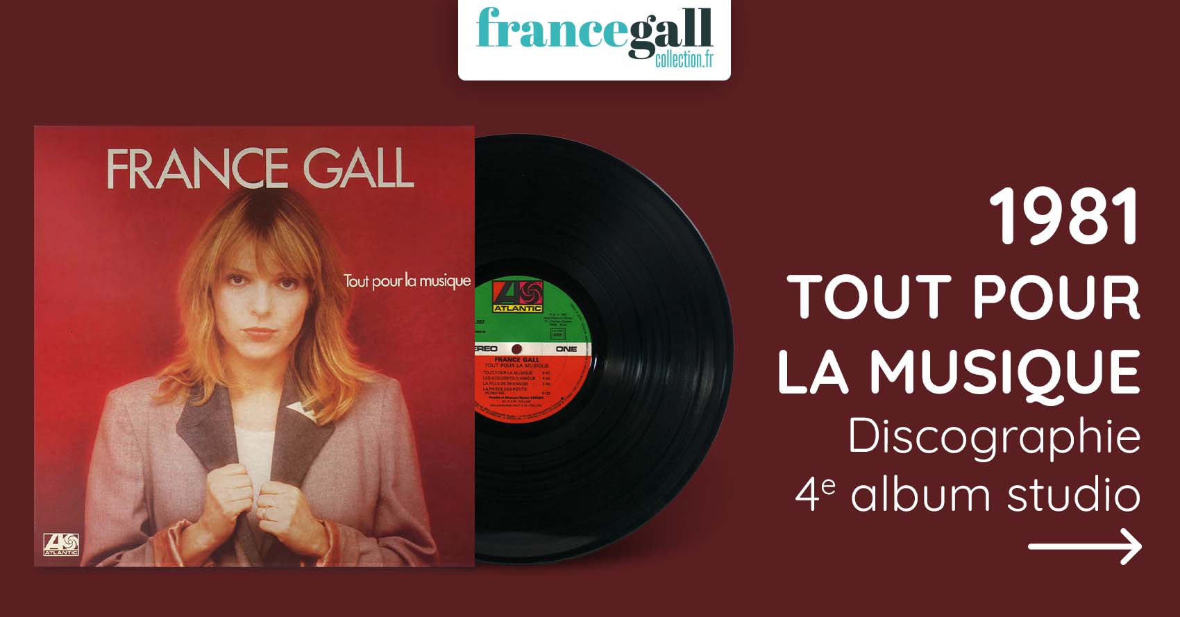France Gall - Tout pour la musique