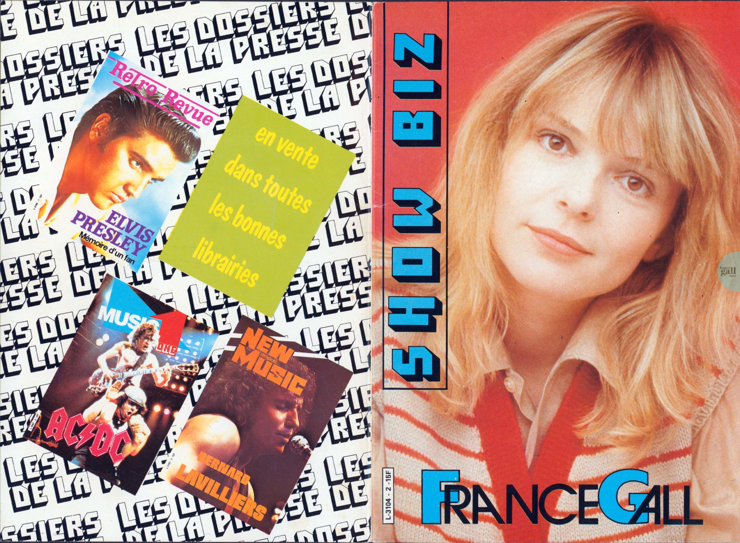 France Gall - Show Biz n°2 / 18 pages spéciales / 1982
