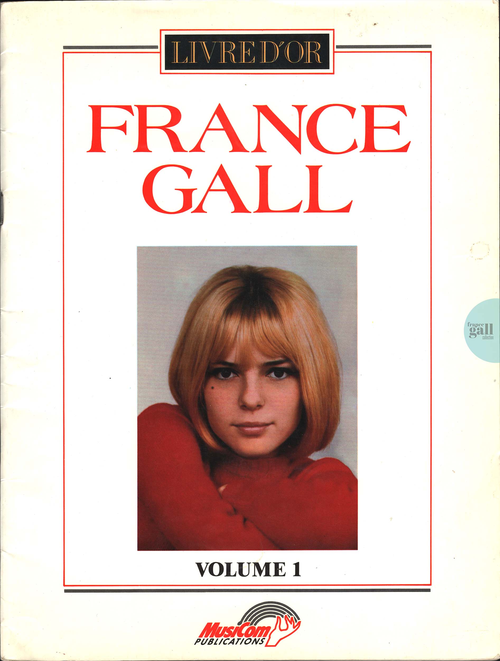 France Gall - France Gall - Livre d'or (Partitions volume 1)