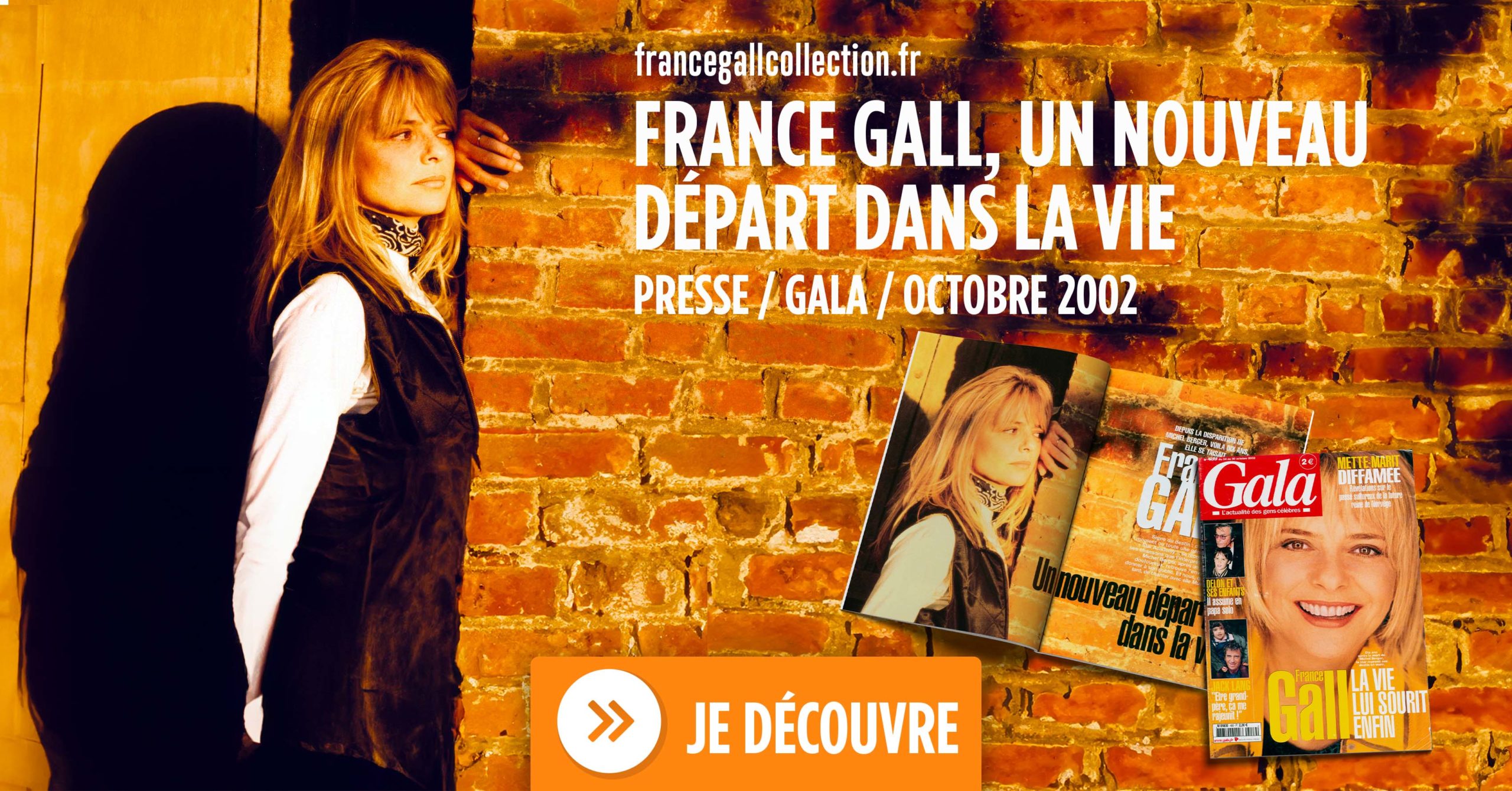 France Gall - Presse - Gala n° 489 / 24 octobre 2002