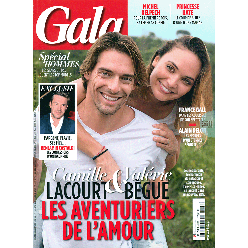 France Gall - Presse - Gala n° 1168 / 28 octobre 2015