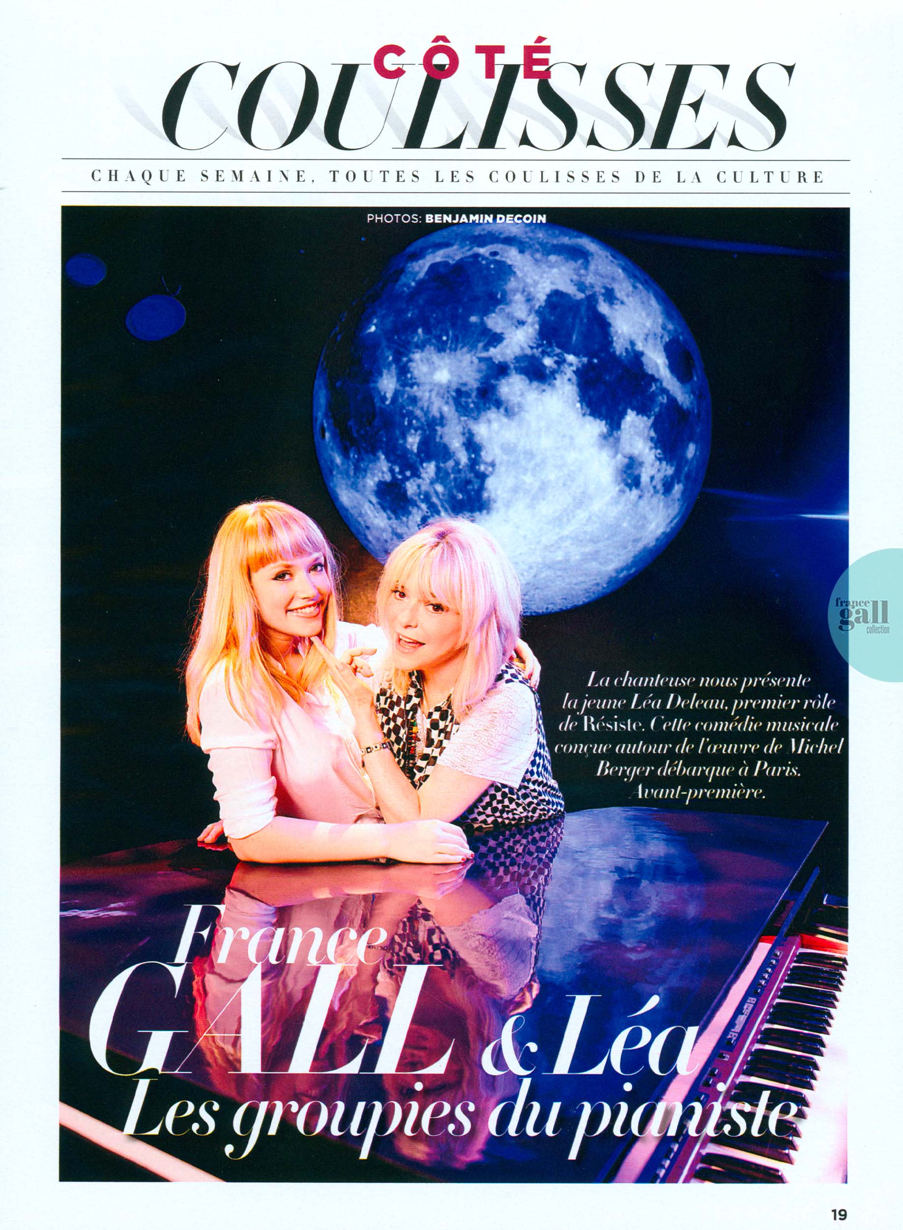 France Gall - Presse - Gala n° 1168 / 28 octobre 2015